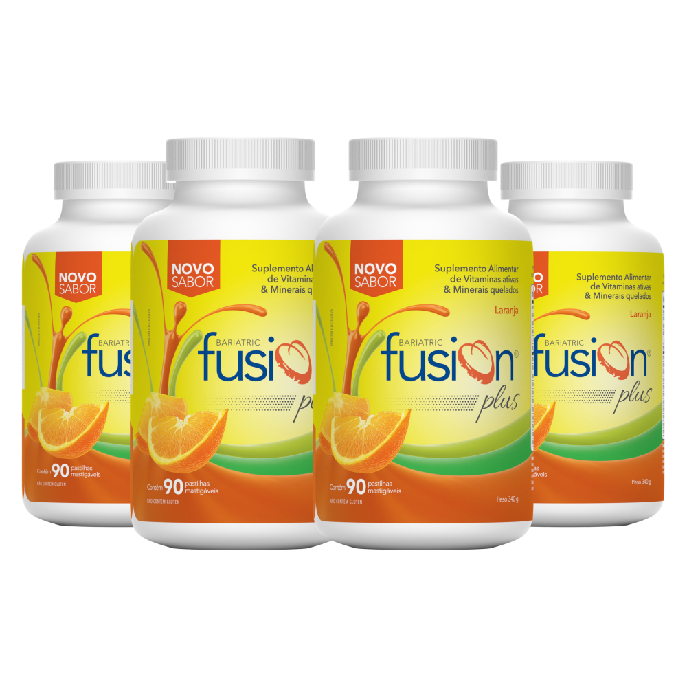 Pack c/ 4 Bariatric Fusion Plus® – SABOR LARANJA – eSuprimed